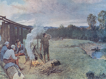 people living in the first years Arkansas has been discovered.