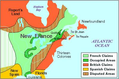 The French created New France in Canada, it was the first successful ...