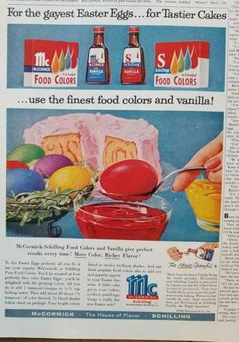 This advertisement, although from much later in the century, represents ...