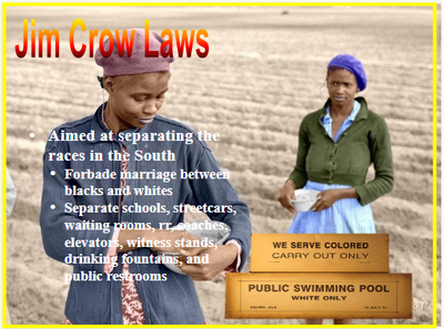 Jim Crow Laws