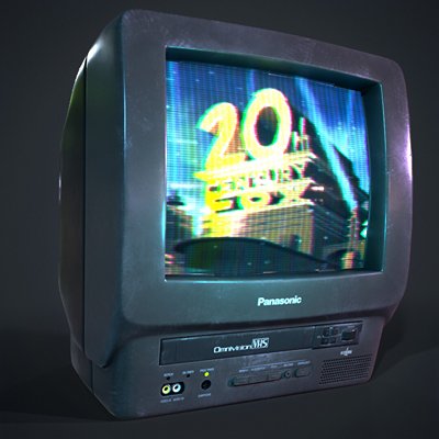 this tv is the model we have way back in my past. this has a really big ...