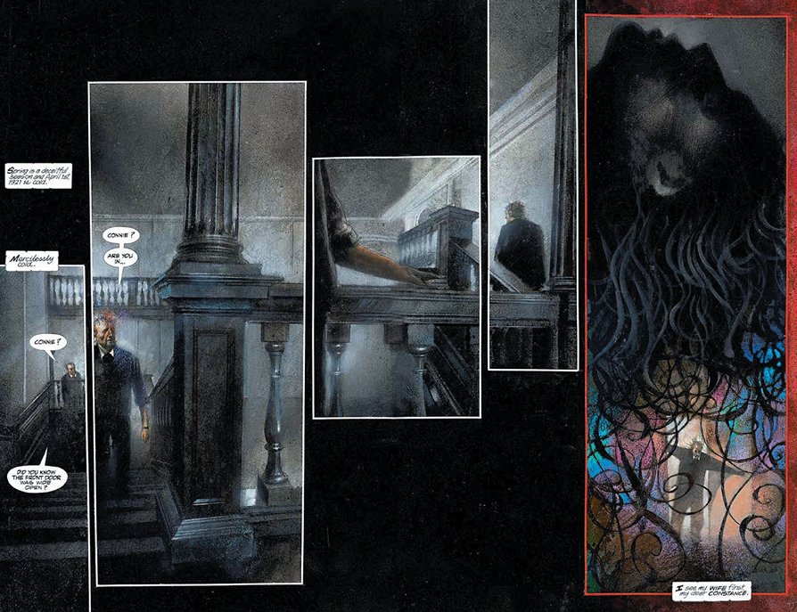 Script by Grant Morrison. Art by Dave McKean.