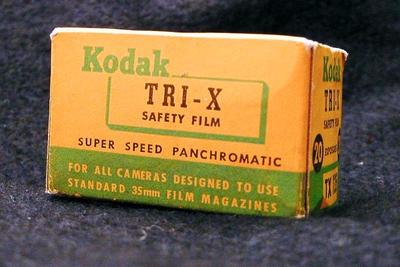 Kodak high speed Tri-X film
