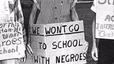 It became common knowledge that education institutions were seperated ...