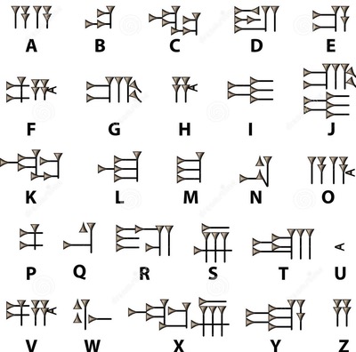 One of the many achievements in Mesopotamia is the cuneiform writing ...