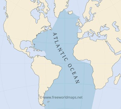 The Coastal Zone borders the Atlantic Ocean.