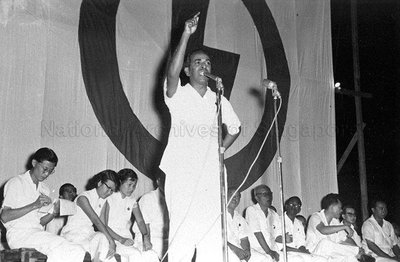 Mr S Rajaratnam, one of the People's Action Party (PAP) candidates for ...