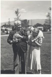 Louis Horst and Hanya Holm circa 1930s.