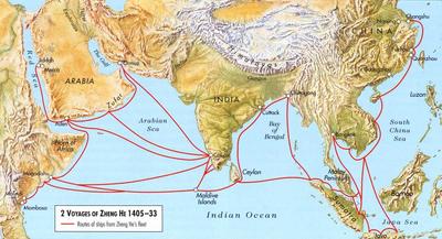 Zheng He's Voyages 1405-1433