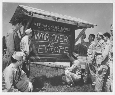 End of WW II in 1945