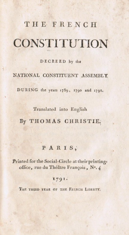 Constitution of 1791