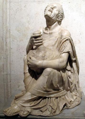 Vecchia ubriaca , 300-280 a.C.