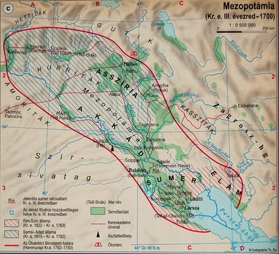 Hol helyezkedett el Mezopotámia?