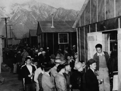 On March 24th, evacuations of many Japanese began to assembly centers ...