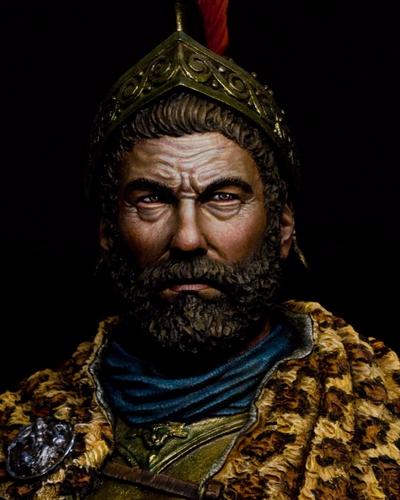 This is a painting of Hannibal Barca