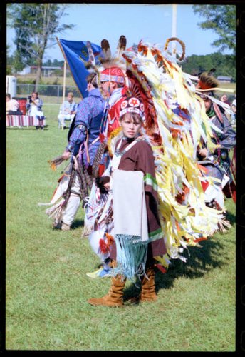 Chicora Tribe, Horry County, SC, Procession of dancers, Late 20th Century