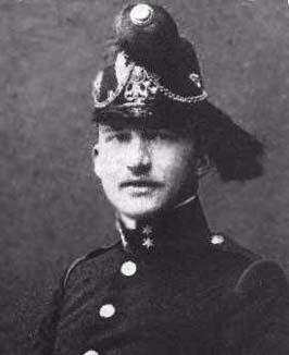 Erwin Schrödinger's Military Portrait Picture