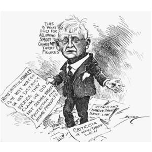 Was an act implementing protectionist trade policies sponsored by ...