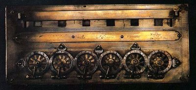 1642: The Pascaline. Invented by Blaise Pascal (1623-1662).