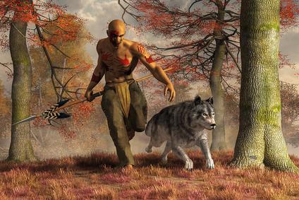 https://fineartamerica.com/featured/the-wolf-teaching-man-to-hunt ...