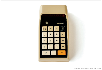 1970: Handheld Calculator