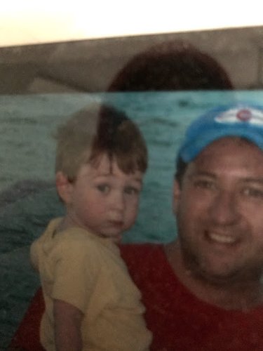 Back at it again at the beach (sorry for photo quality) (Summer 2007)