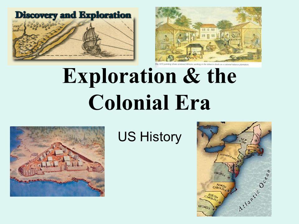This image shows a lot of places they explored and the colonial era.