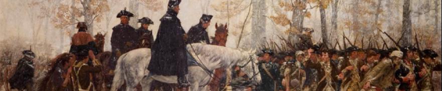 Washington and his troops at Valley Forge December 1777-June1778