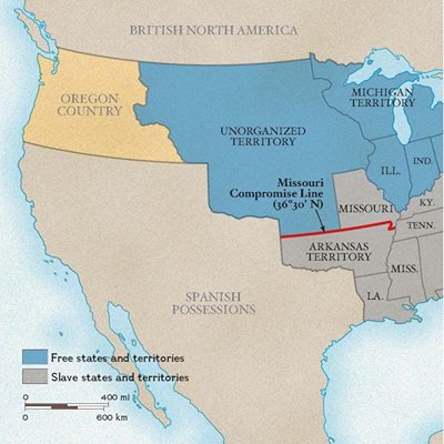 1850 - Missouri Compromise