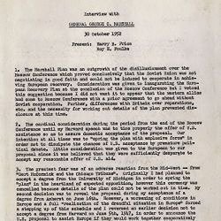 Harry B. Price interviewing General George C. Marshall https://www ...
