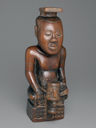 Ndop Portrait of King Mishe Mishyaang Mambul (1760-80)