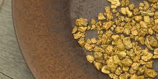 Gold in a Gold Pan