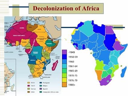 African's push for decolonization: It followed after World War ll. In ...