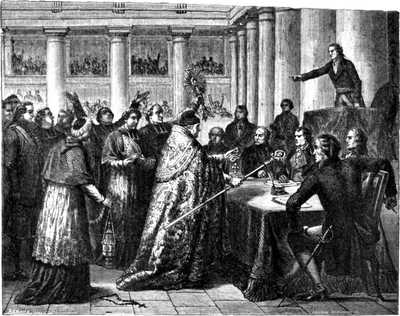 The French Clergy Swearing the Oath
