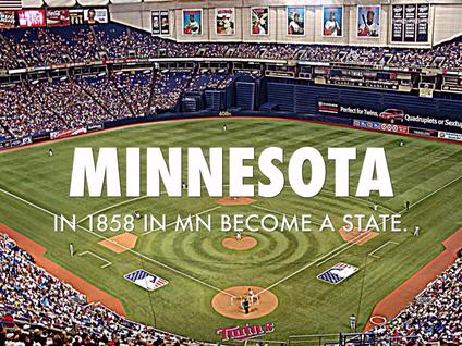 Minnesota became a state on May 11, 1858.