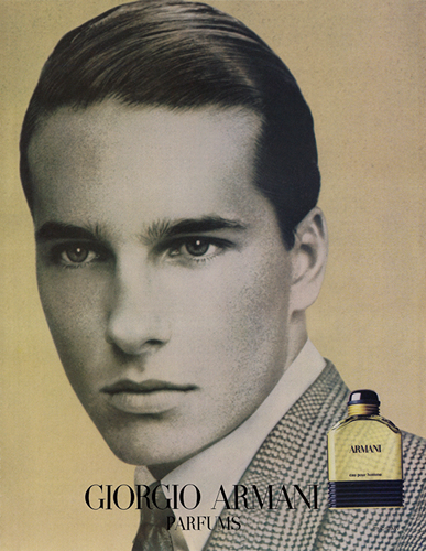 1980, he launches his first line of fragrances, Armani for Men and ...