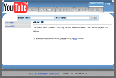 Año 2005: Se crea YouTube, DailyMotion y Reddit.