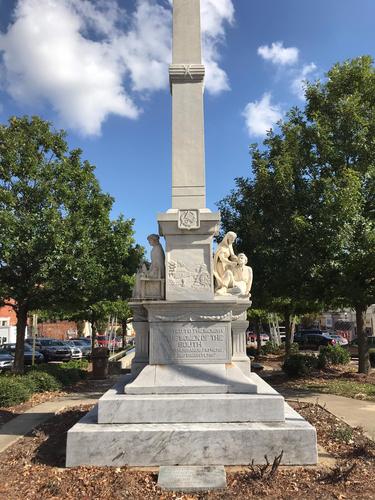 "Erected to the memory of the women of the south. By their husbands ...
