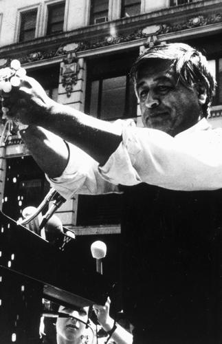 Cesar Chavez during his grape boycott.