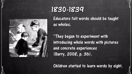 Readers haddrawings of items with the words beside them. They could ...