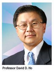 David Ho 's first great achievement was in 1990. He was a director of Aids Research center.