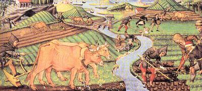 Divennero contadini nel territorio romano