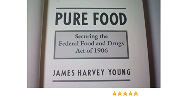 Pure Food and Drug Act. I t prohibited the sale of adulterated food and ...