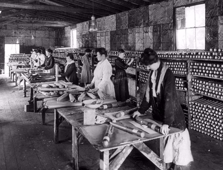 During the war women took over jobs men did and helped in factories to ...