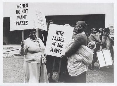 1956 - Women's protest in Pretoria.