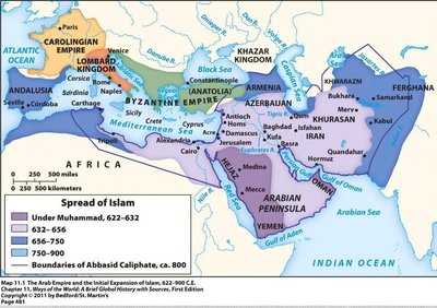 The Arab Empire and the Initial Expansion of Islam