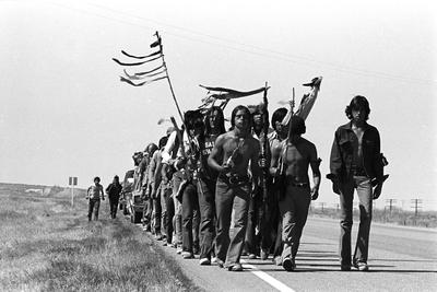 (1978) (The Longest Walk) - Several hundred American Indian activists ...