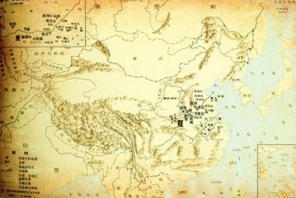 Map 1 - "Xia", the "civilized" people