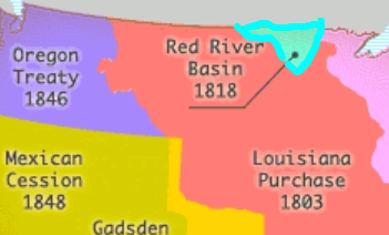 1818 - Red River Cession