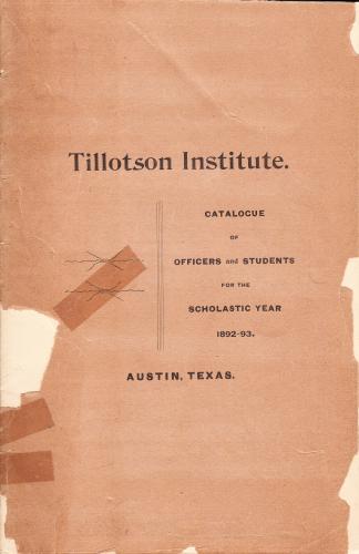 According to this catalogue from 1892 , the cost of board and tuition ...